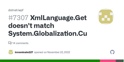Xmllanguage Getequivalentculture Doesn T Match System Globalization Cultureinfo Issue