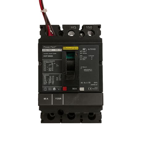Square D Hg 150 Powerpact Circuit Breaker Tested Gruber Power