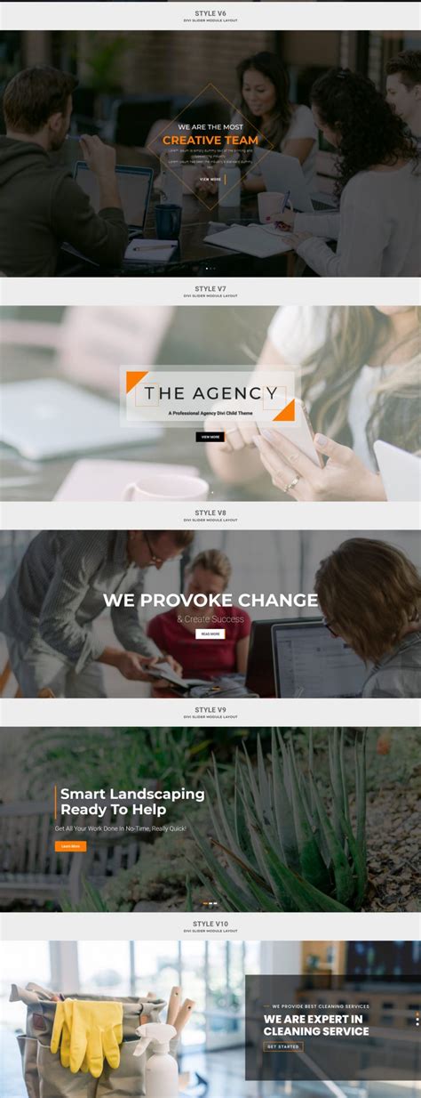 Divi Slider Module Pack