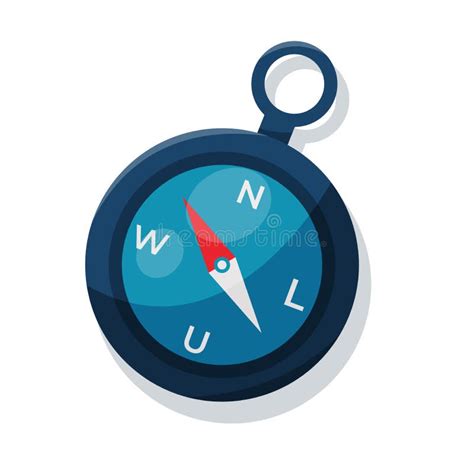 Geography Compass Isolated Stock Vector Illustration Of Navigator 269189509