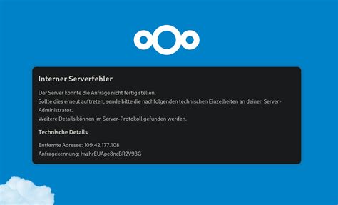 internal server error on existing recipe s folder from a former installation · issue 1616