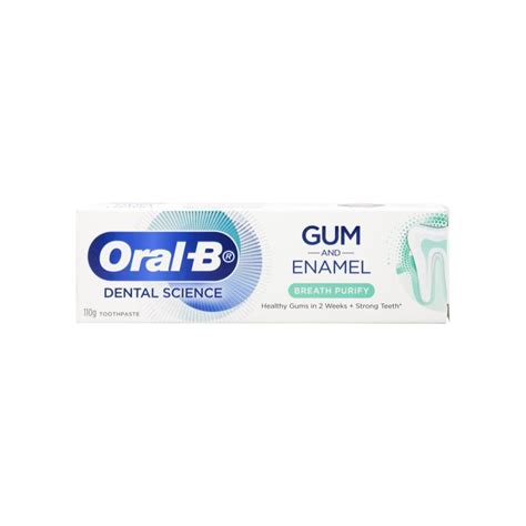 Oral B Toothpaste Gum And Enamel Breath Purify 110g
