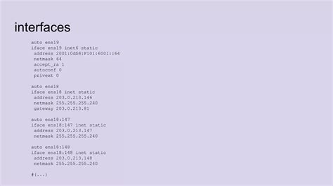The Ipv6 Only Network Ppt