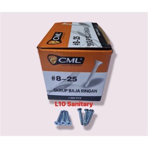 Jual Sekrup Baja Ringan Grc Camel Sekrup Grc Putih Camel 8 X 25 2