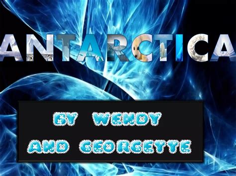 Antarctica Powerpoint Ppt