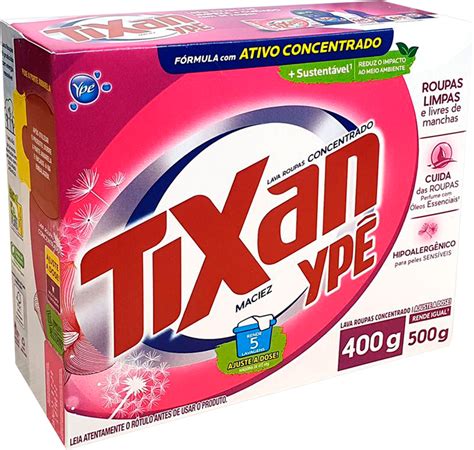 Sabao Em Po Tixan Ype Maciez Caixa 400g Multicanal Atacado Abasteça