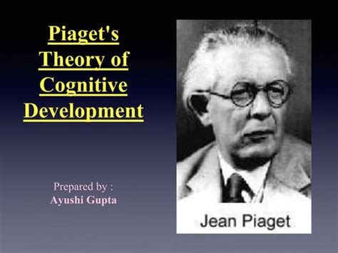 Cognitive Development Theory Piaget Ppt
