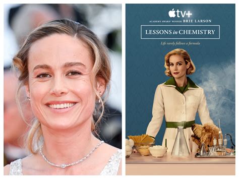 Exclusive Brie Larson Talks Appletv Series Lessons In Chemistry —