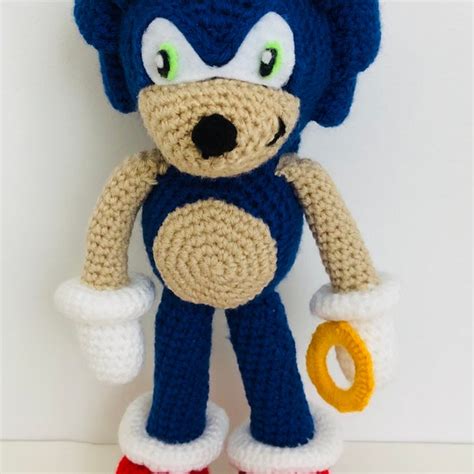 Shin Sonic Plushie Etsy