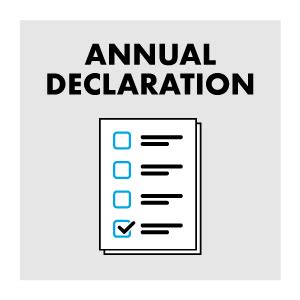 Annual Declaration Apega