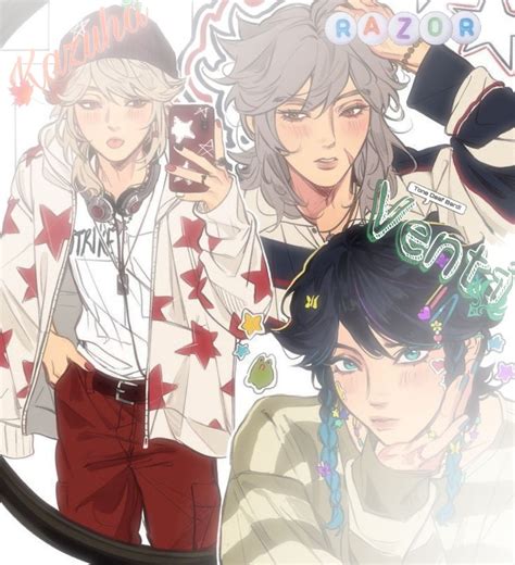 Kazuha Razor And Venti Soft Videogames Icon