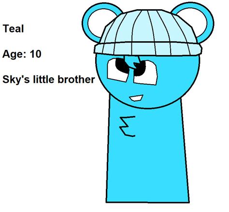 Sprunki Oc Teal By Pinkwolfpup2001 On Deviantart