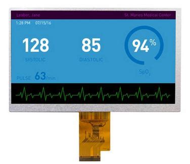 High Resolution IPS TFT LCD Display RUTRONIK TEC