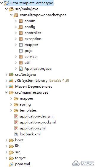 自定义maven Archetype之 Archetype Create From Project 软件技术 亿速云