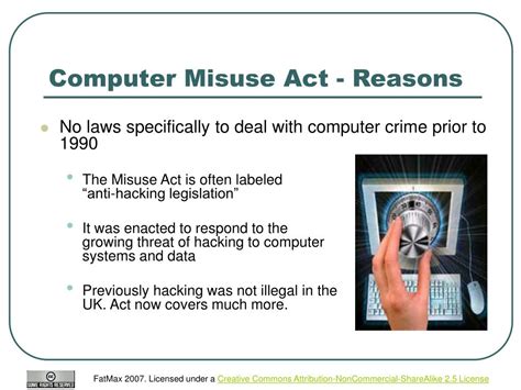 PPT The Computer Misuse Act 1990 PowerPoint Presentation Free Download ID 5619960
