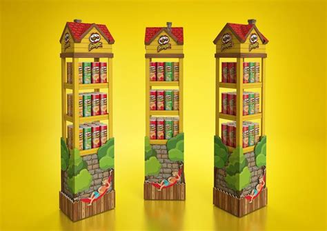 Posm Pallet Cardboard Chips On Behance Posm Pallet Chips