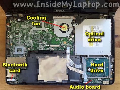 How To Disassemble Dell Studio Inside My Laptop