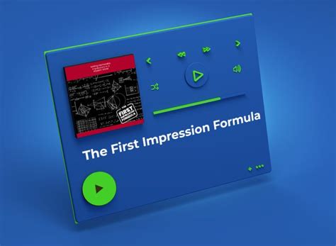 The First Impression Formula Tools For Motivation