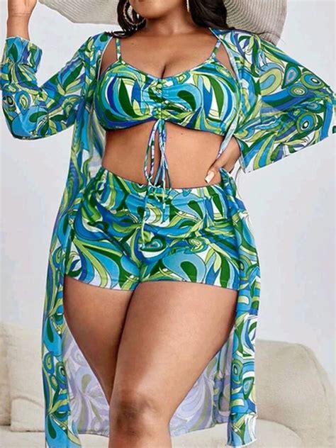 Plus Size Women Bathing Suits