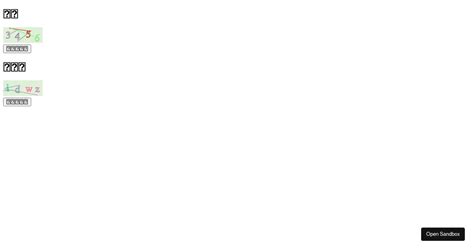 React Captcha Code Forked Codesandbox