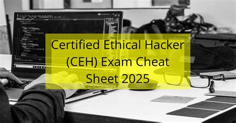 Certified Ethical Hacker Ceh Exam Cheat Sheet 2025 Undercode Testing