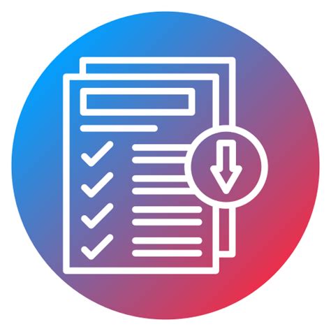 Assignment Generic Gradient Fill Icon Freepik