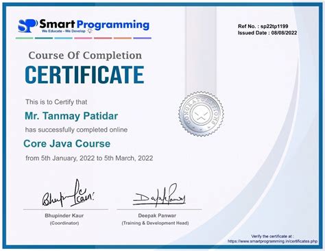 tanmay patidar on linkedin coursecompletion certificate java
