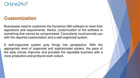 Ppt Benefits Of Employing Dynamics 365 Implementing And Dynamics 365