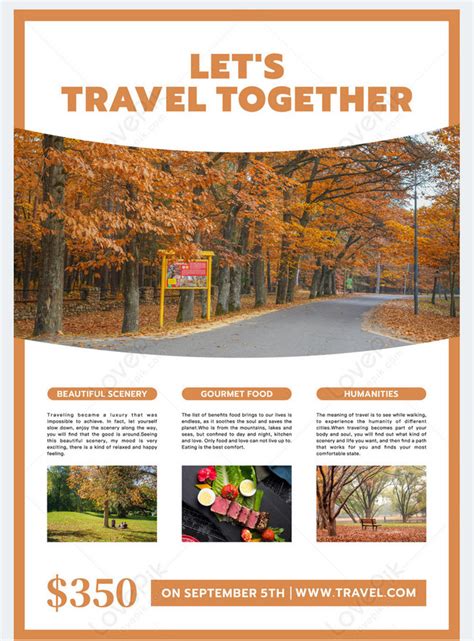 간단한 여행 테마 전단지 컬러 전단지 이미지 사진 469158277 무료 다운로드