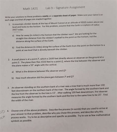 Solved Write Your Solutions To These Problems Neatly On A