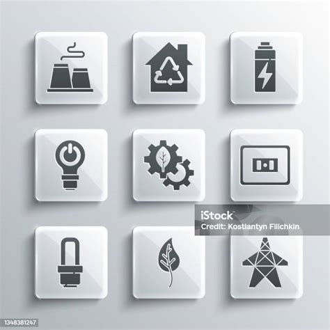 ตั้งค่าใบหรือใบ หอไฟฟ้า เต้าเสียบไฟฟ้า โรงงานในเครื่องเกียร์ หลอดไฟ Led แสงที่มีฟ้าผ่า โรง