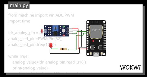 Analog To Digital Conversion Wokwi Esp32 Stm32 Arduino Simulator