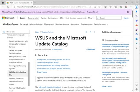 New Powershell Import Method Wsus Import Update
