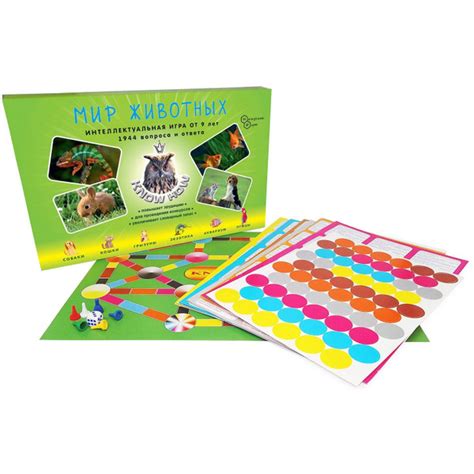 Настольная игра викторина про животных Know How Мир животных - купить с ...