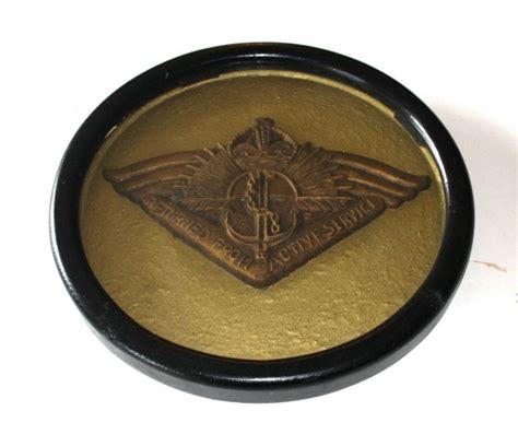 Plaque Returned Active Service Cme001l Ehive