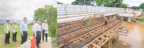 နဝင်းချောင်းတံတား တိုးချဲ့တည်ဆောက်ရေးလုပ်ငန်း၊ နေပြည်တော်ကောင်စီနယ်မြေအတွင်း လမ်းတာပေါင် တိုးခ