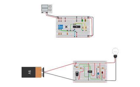 Circuit Design ออกแบบวงจรicทางดิจิทัล Tinkercad
