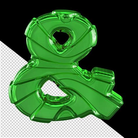 Premium Psd Green Symbols With Straps