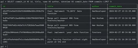 Gql— Write Sql Queries In Your Git Repo Dev Community