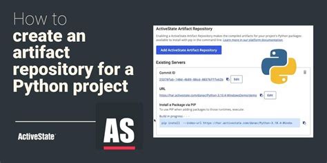 Jeff Aboud On Linkedin Use Case Create An Artifact Repository For A Python Project