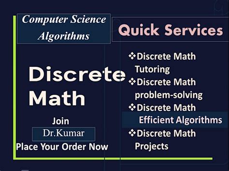 Help In Discrete Algorithms Effectively By Usman2356 Fiverr