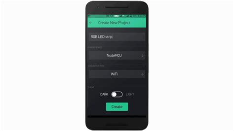 Iot Esp 8266 Nodemcu Controlling Neopixel Ws2812 Led Strip Over The Internet Using Blynk App