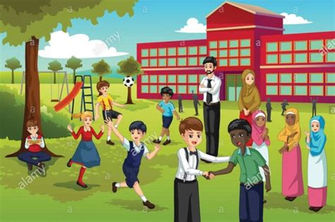 عکس های کلاس مدرسه کارتونی و انیمیشنی مینویسم