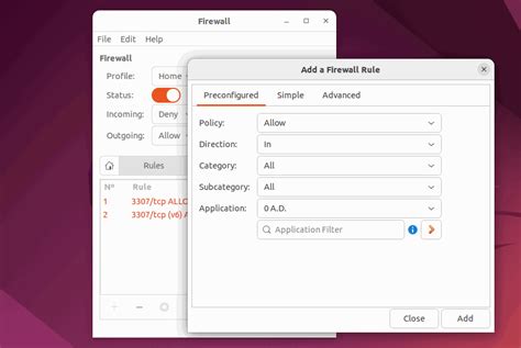 Setting Up Graphical Uncomplicated Firewall Gufw On Ubuntu Make