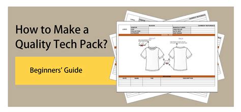 How To Make A Quality Tech Pack Beginners Guide