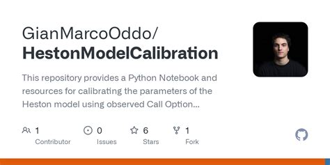 Github Gianmarcooddohestonmodelcalibration This Repository Provides A Python Notebook And