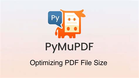 Optimizing Pdf File Size With Pymupdf Three Essential Techniques Artifex