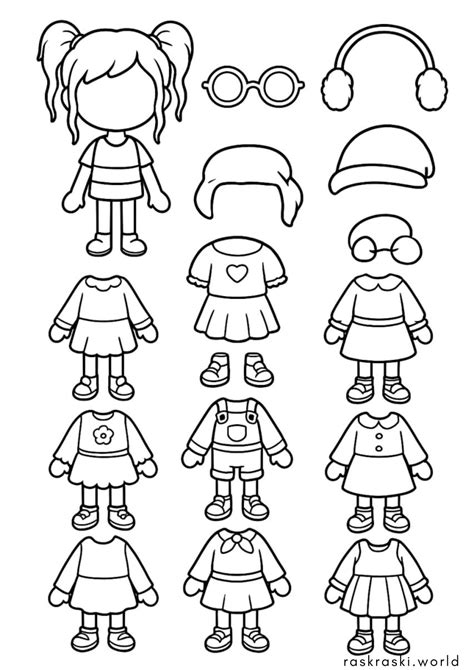 Раскраски для девочек распечатать бесплатно А4 скачать
