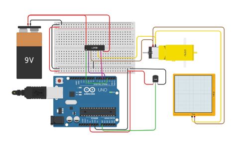 Circuit Design Sistem Kendali Proportional Integral Pi Tinkercad