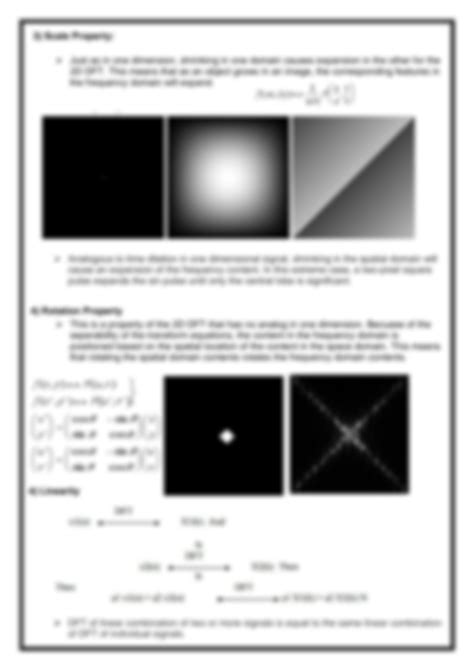 SOLUTION Properties Of Dft And D Dft Studypool